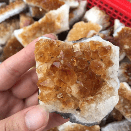 Citrine Druse | Lithothérapie Boutique