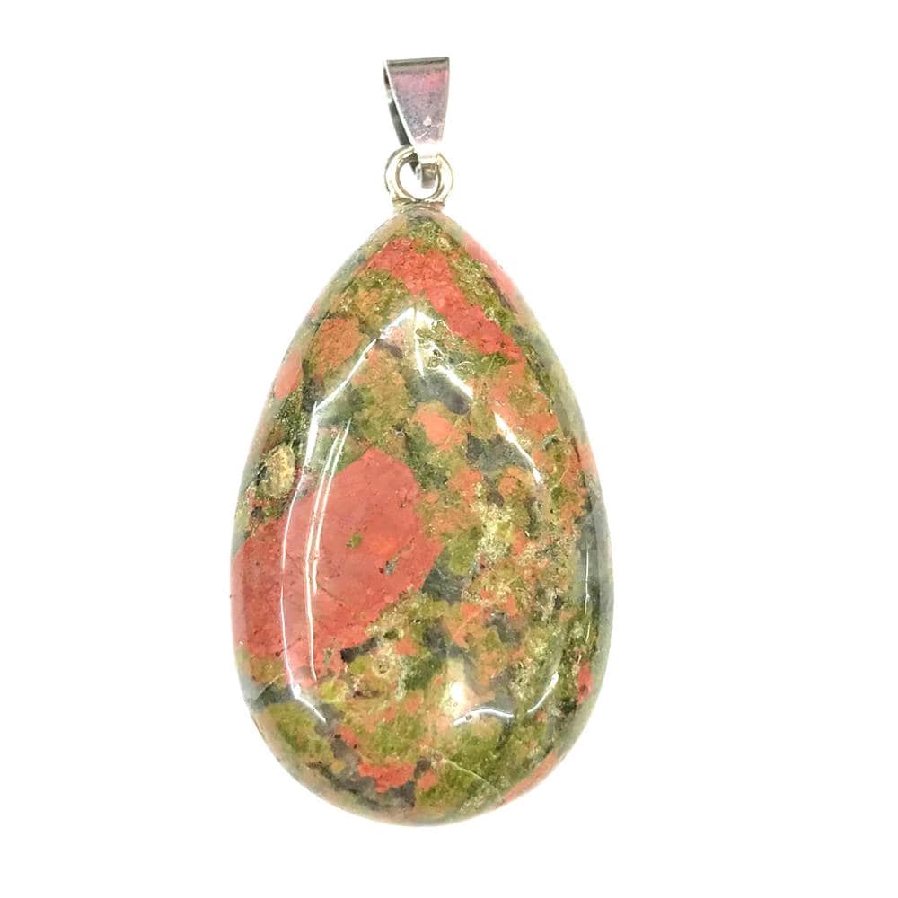 Pendentif Unakite | Lithothérapie Boutique